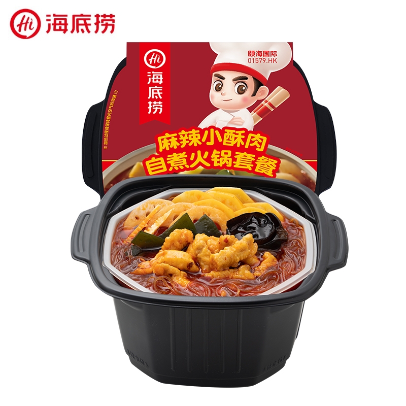WHJK海底捞自热火锅麻辣小酥肉330克番茄小酥肉345克小火锅套餐多种口味