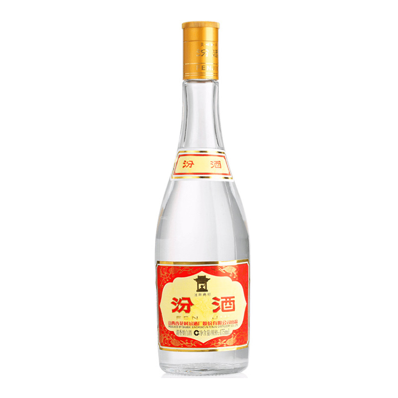 汾酒 黄盖波汾 53度475ml 清香型高度白酒