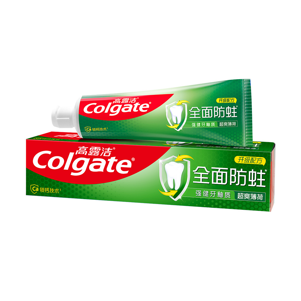 高露洁全面防蛀牙膏140g(冰凉薄荷)