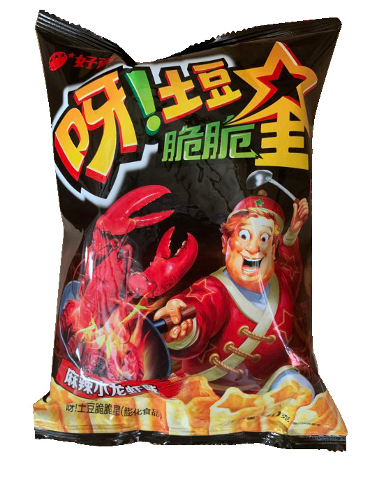 好丽友呀土豆70g麻辣小龙虾味单袋