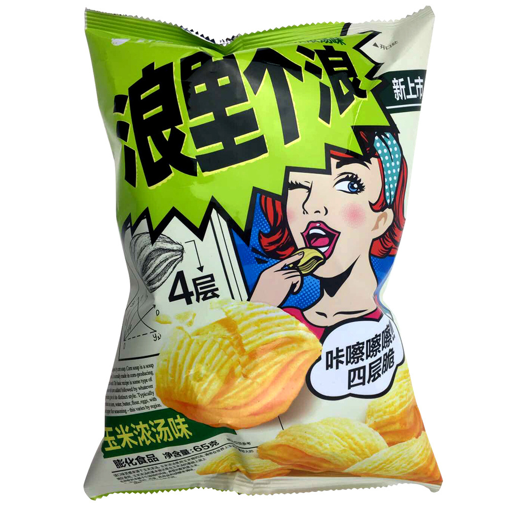 浪里个浪玉米浓汤味65g