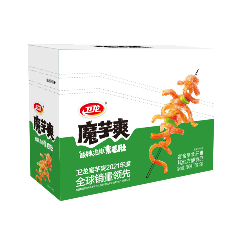 卫龙魔芋爽酸辣味15g*20袋