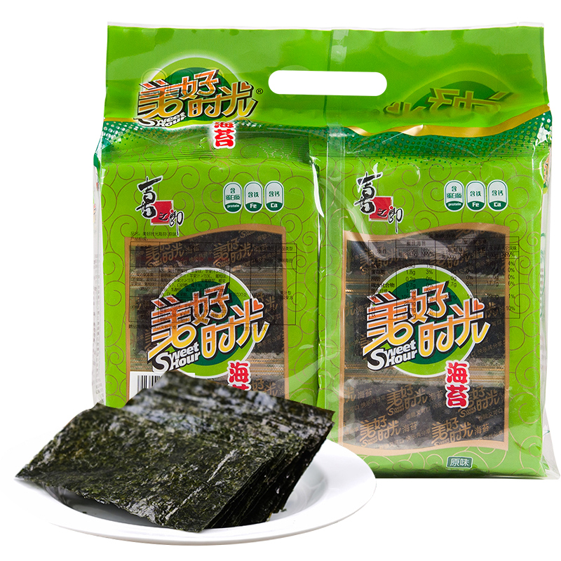喜之郎美好时光海苔4.5g原味*6袋