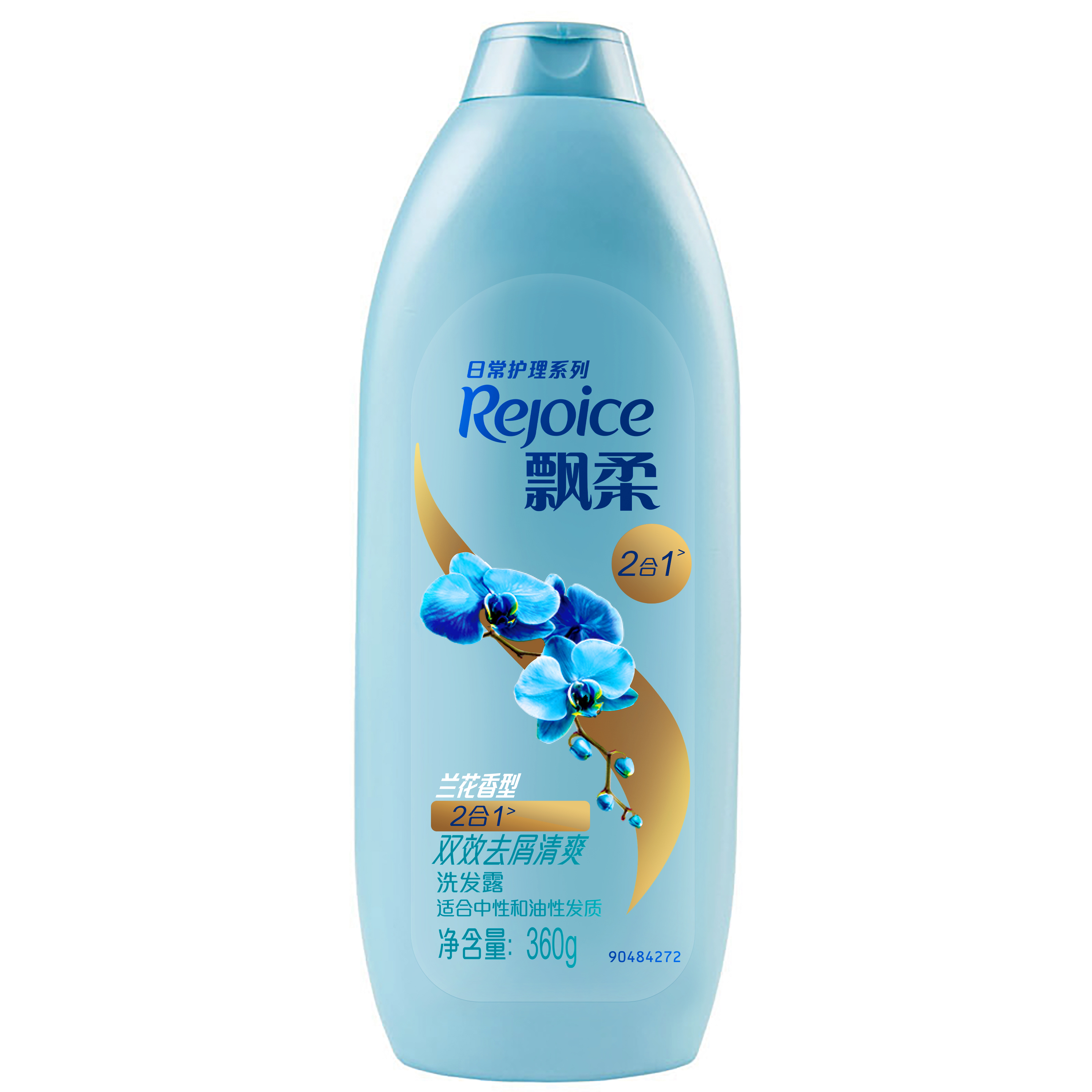 飘柔日常护理双效清爽去屑洗发露360g