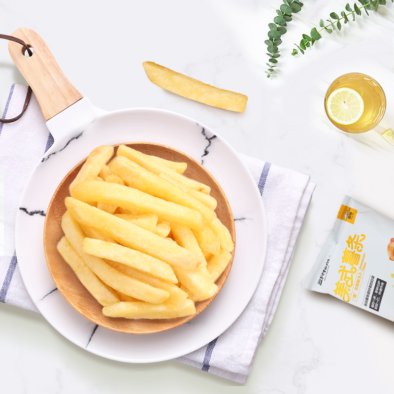 WHJK三只松鼠蔬果脆_美式薯条/原味/75g*1箱（40包）