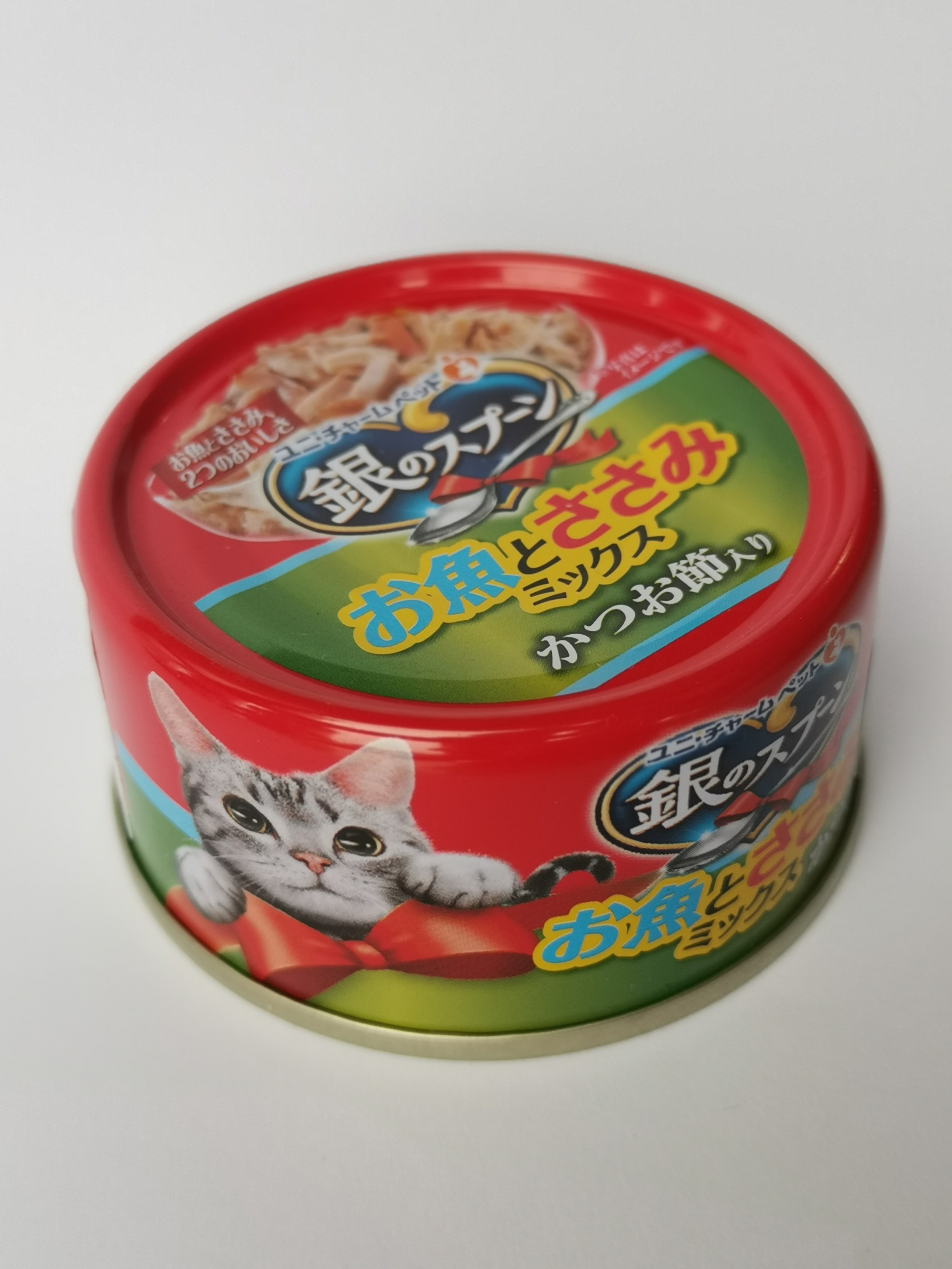 银勺成猫罐头含鸡肉鲣鱼金枪鱼配方70g（48罐）