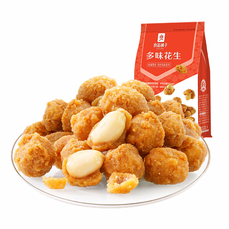 良品铺子多味花生148g