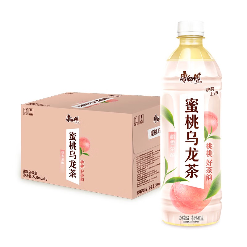 康师傅蜜桃乌龙茶500ml*15