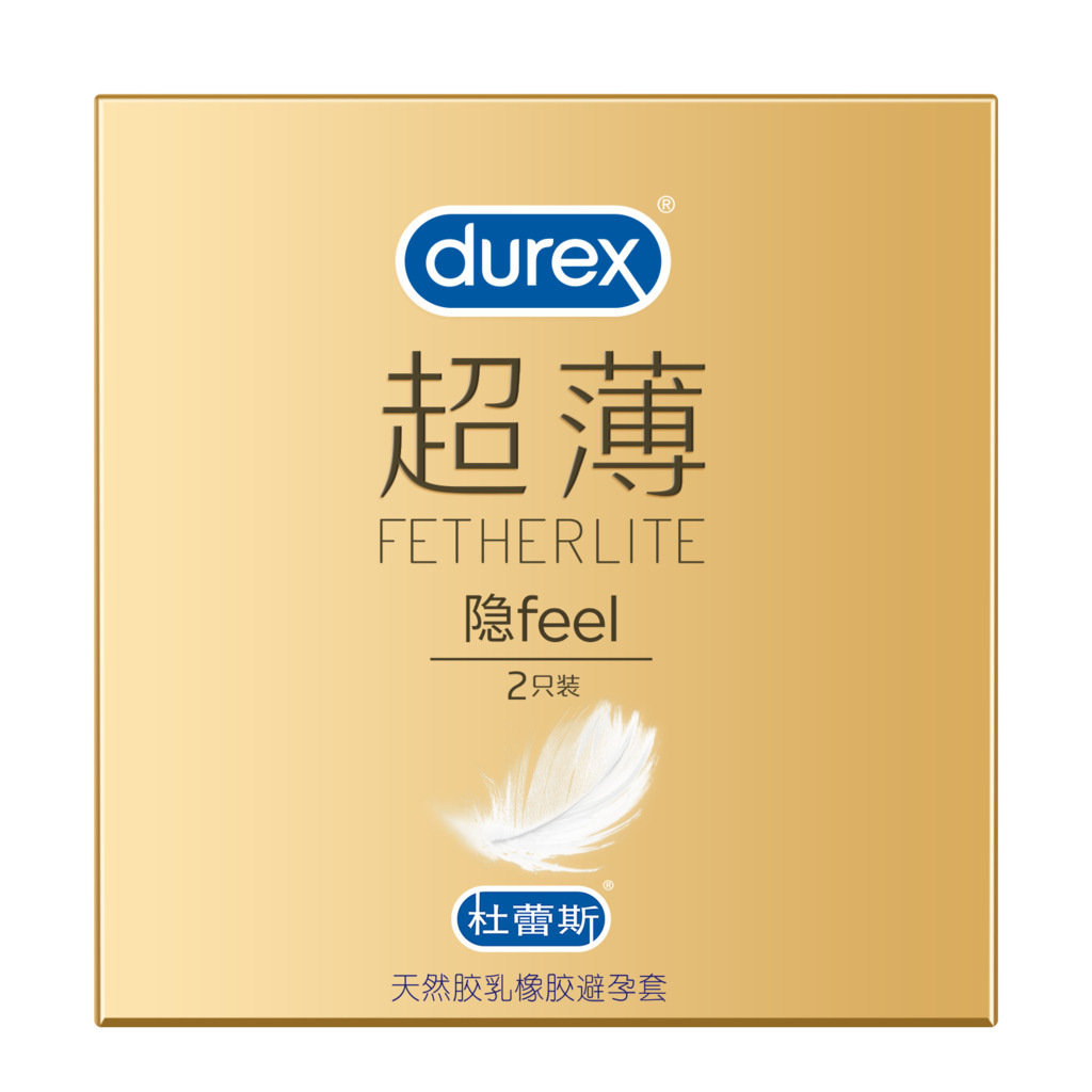 杜蕾斯超薄隐Feel（2只装）