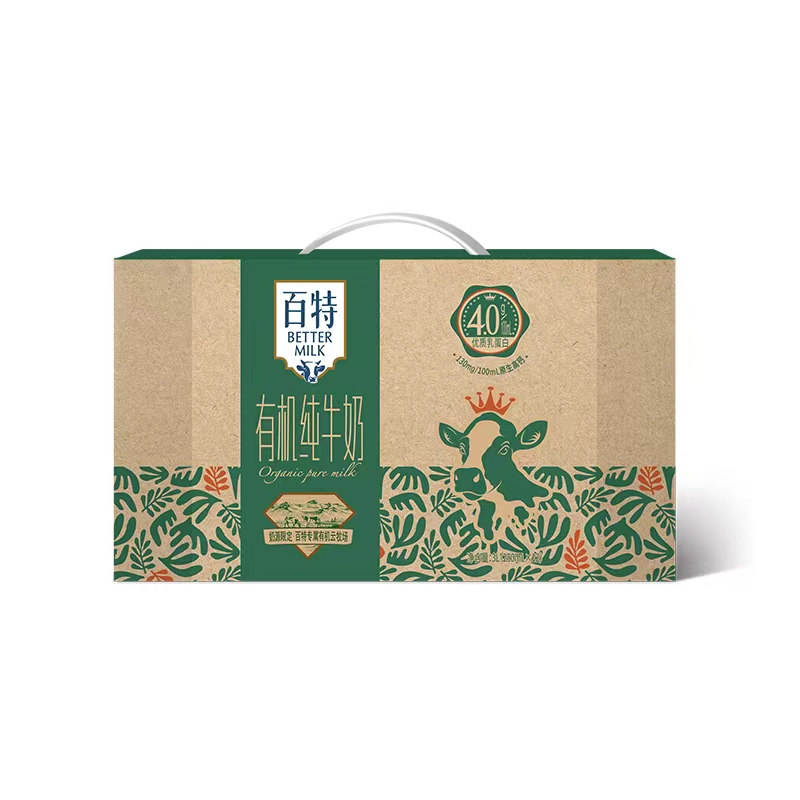 天友百特4.0有机纯牛奶250ml*12