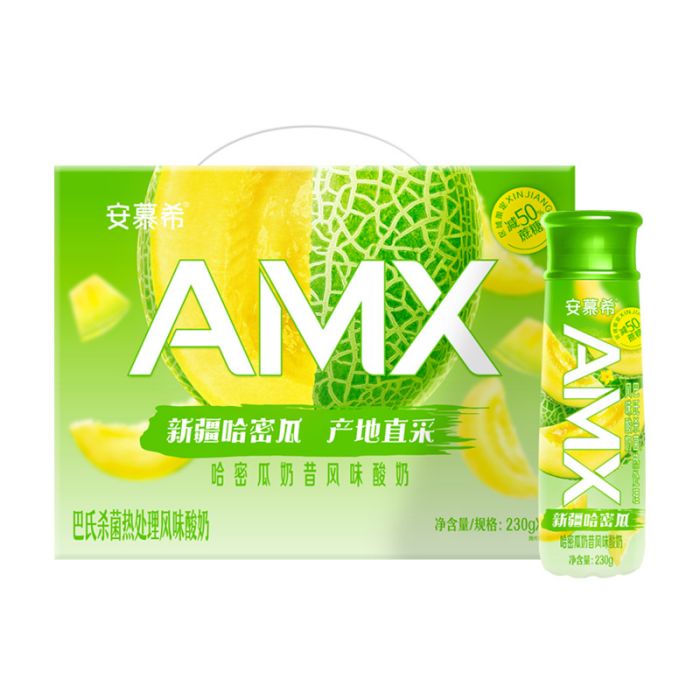 1*10*230g安慕希AMX新疆哈密瓜风味酸奶