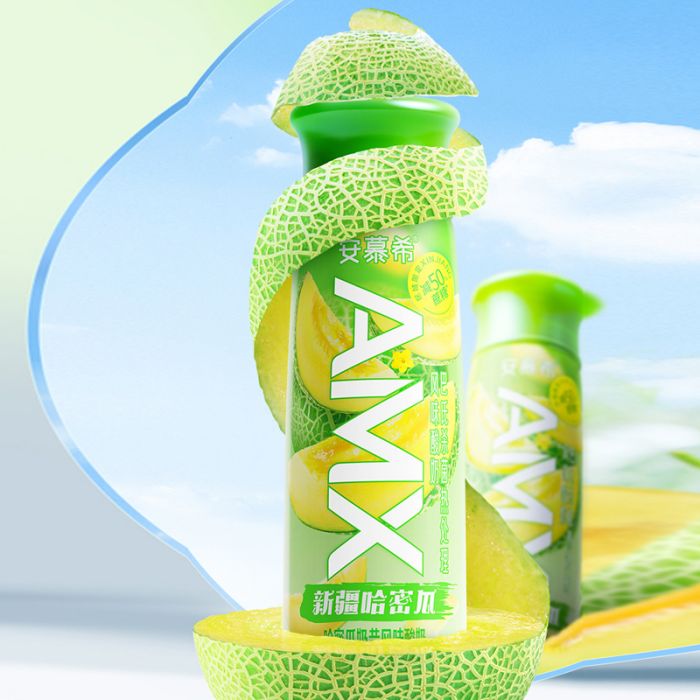1*10*230g安慕希AMX新疆哈密瓜风味酸奶