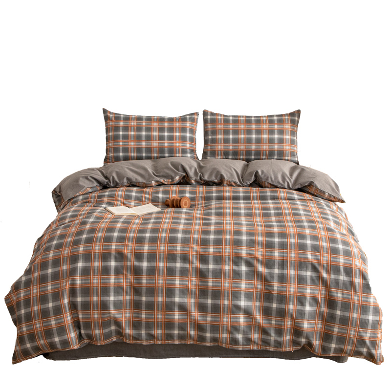 无印优品全棉斜纹四件套-索格 MUJI-TJ23-07