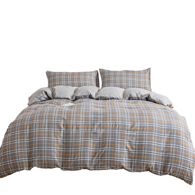 无印良品水洗色织提花四件套-幻彩人生MUJI-TJ23-06