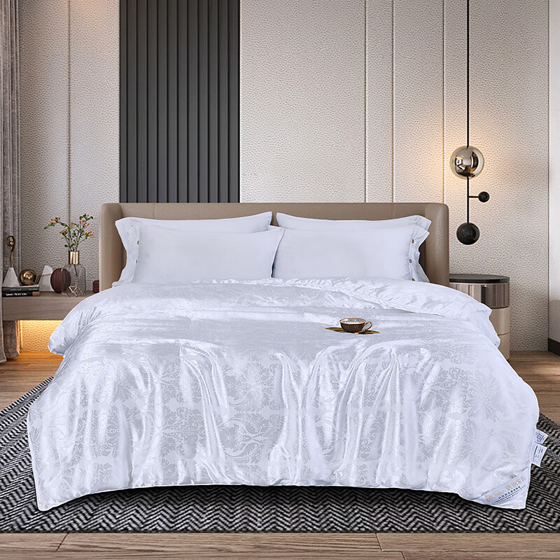 唐纳家纺真丝提花蚕丝被-四季被 200*230CM