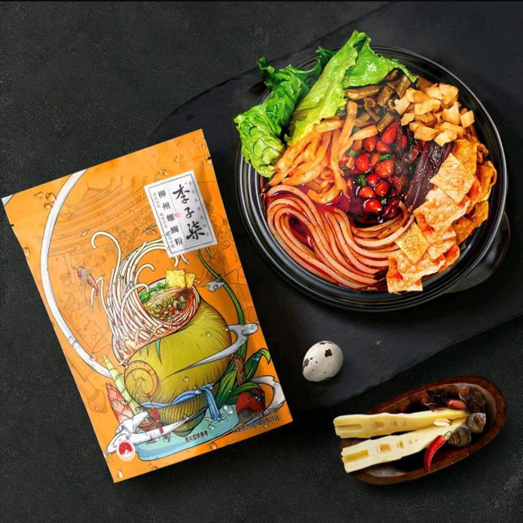 WHJK李子柒柳州特产螺蛳粉240g*5包装