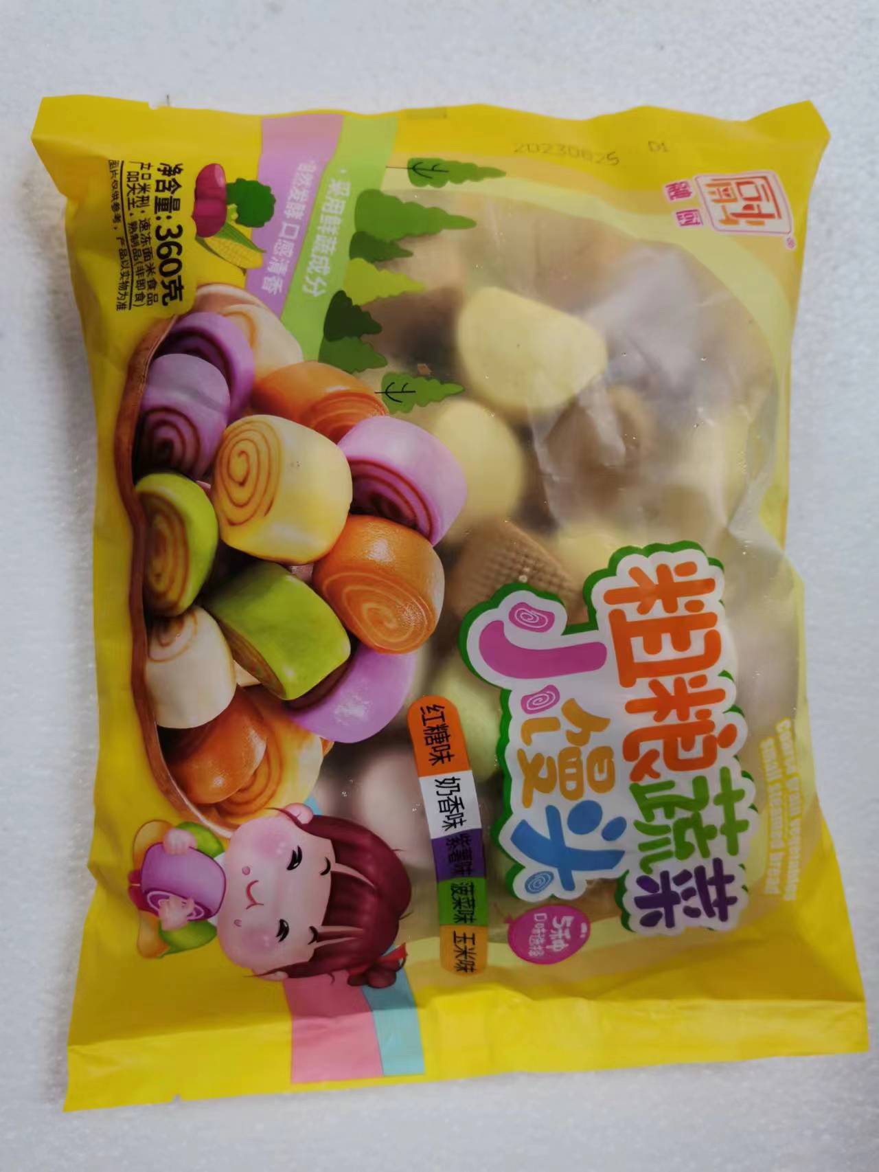 融厨粗粮蔬菜小馒头 360g