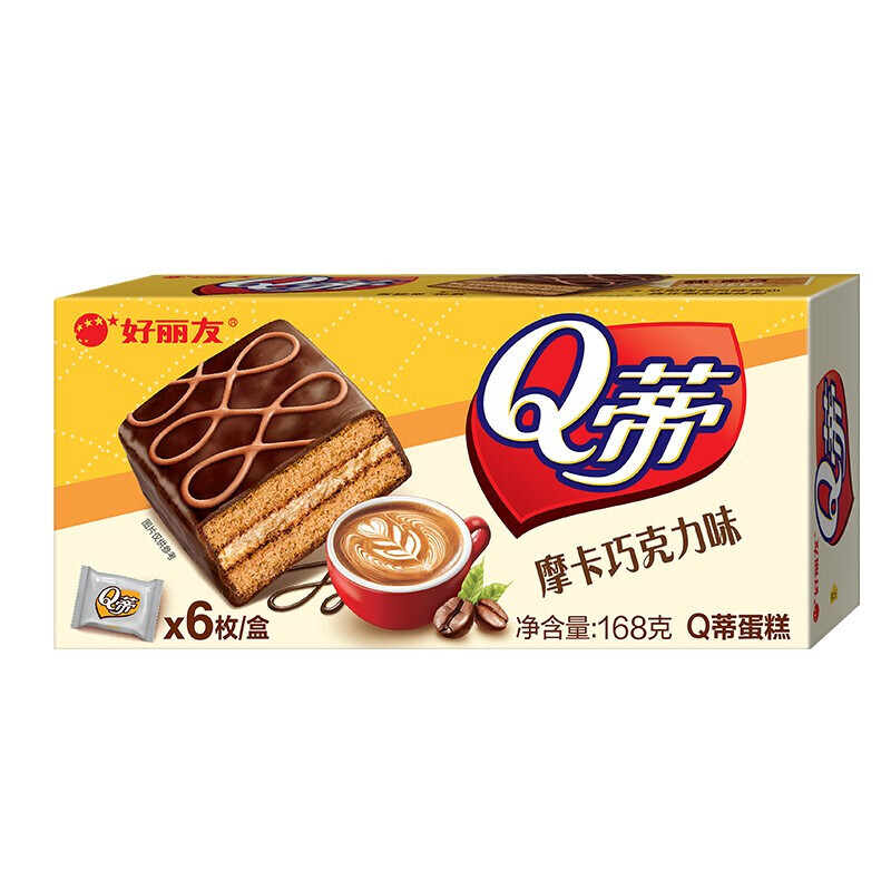 好丽友Q蒂 摩卡巧克力6枚