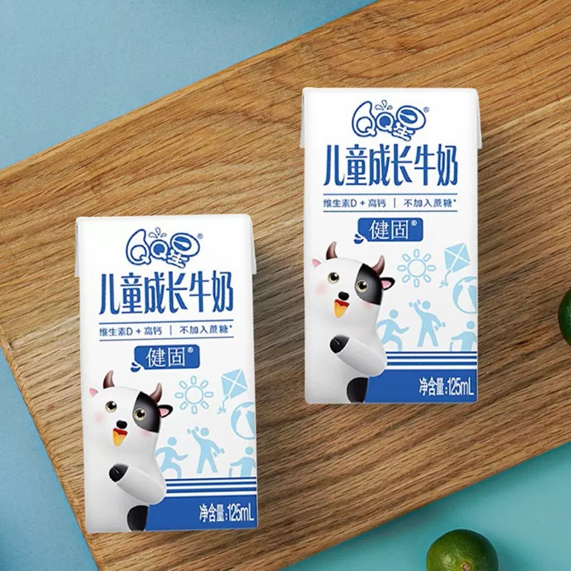 伊利全聪QQ星儿童成长牛奶125ml×20