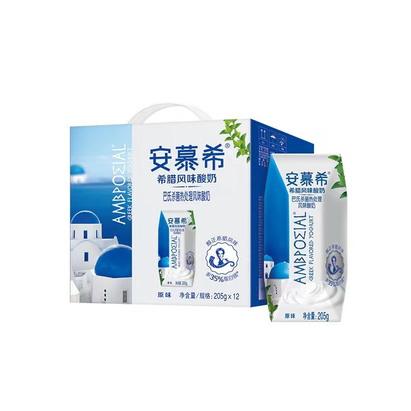 伊利安慕希酸奶(原味)205g×12