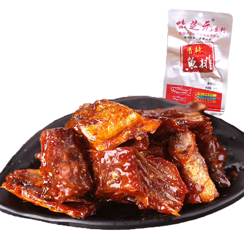 味芝元 (香辣鱼排)26g*40包/中袋