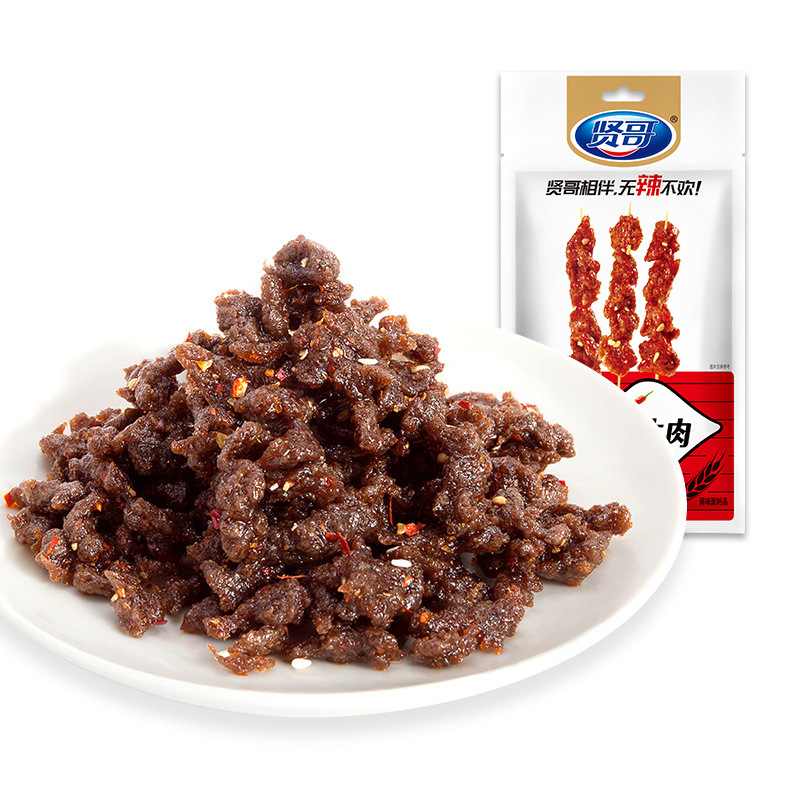 贤哥灯影素牛肉60g*10袋