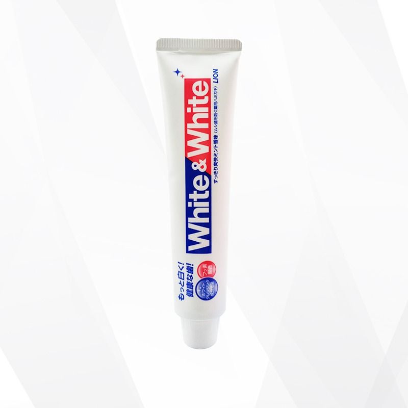 日本狮王LION White美白牙膏薄荷味 150g/支