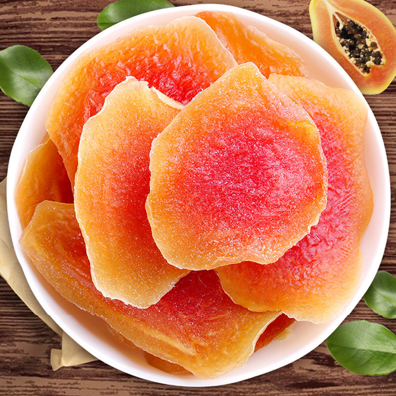 WHJK【5袋起订】满388包邮/百草味木瓜干50g