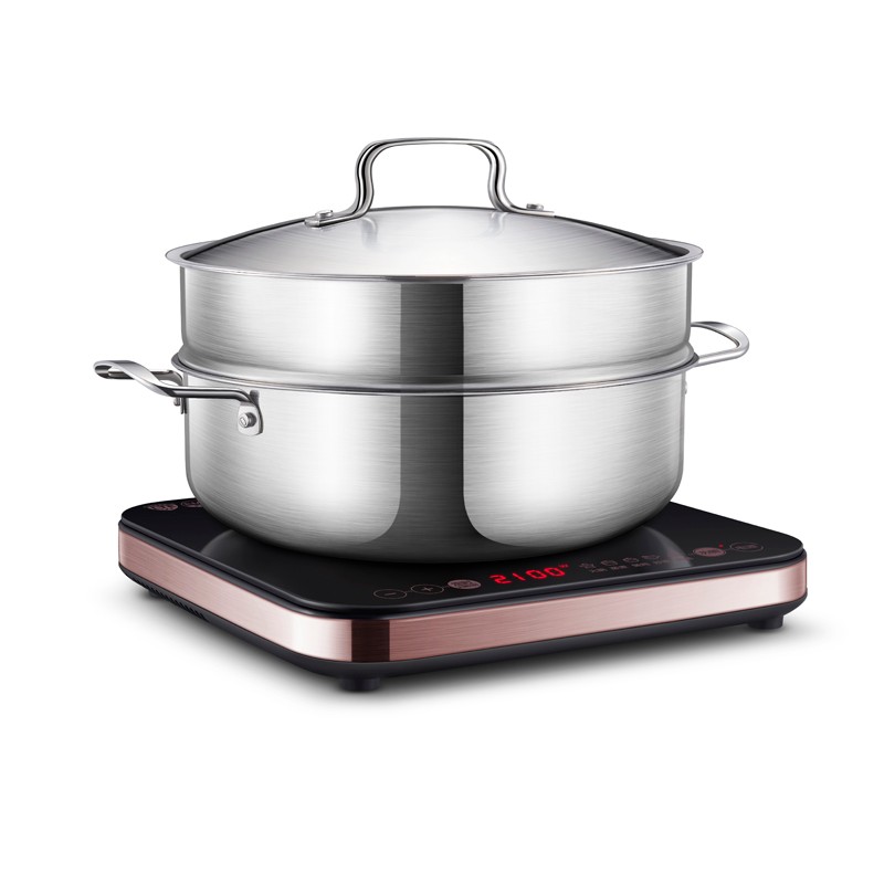 苏泊尔_SUPOR_电磁炉套装家用 匀猛火滑控调节火锅炉微晶面板一键爆炒智能定时C21-IC20