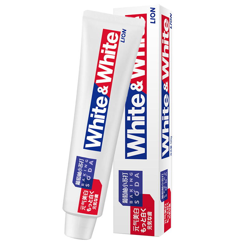 狮王WHITE美白牙膏150g