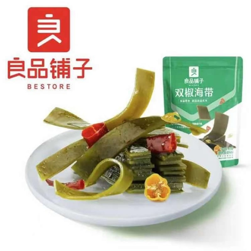 WHJK良品铺子双椒海带85g
