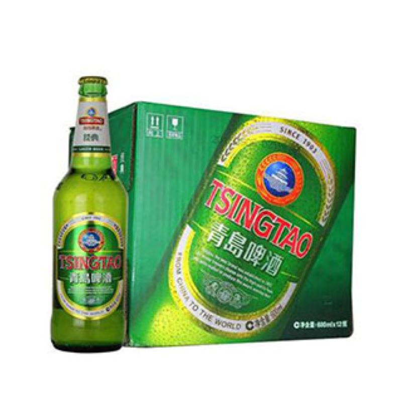 青岛啤酒（Tsingtao）青岛八度 经典 500ml*12瓶