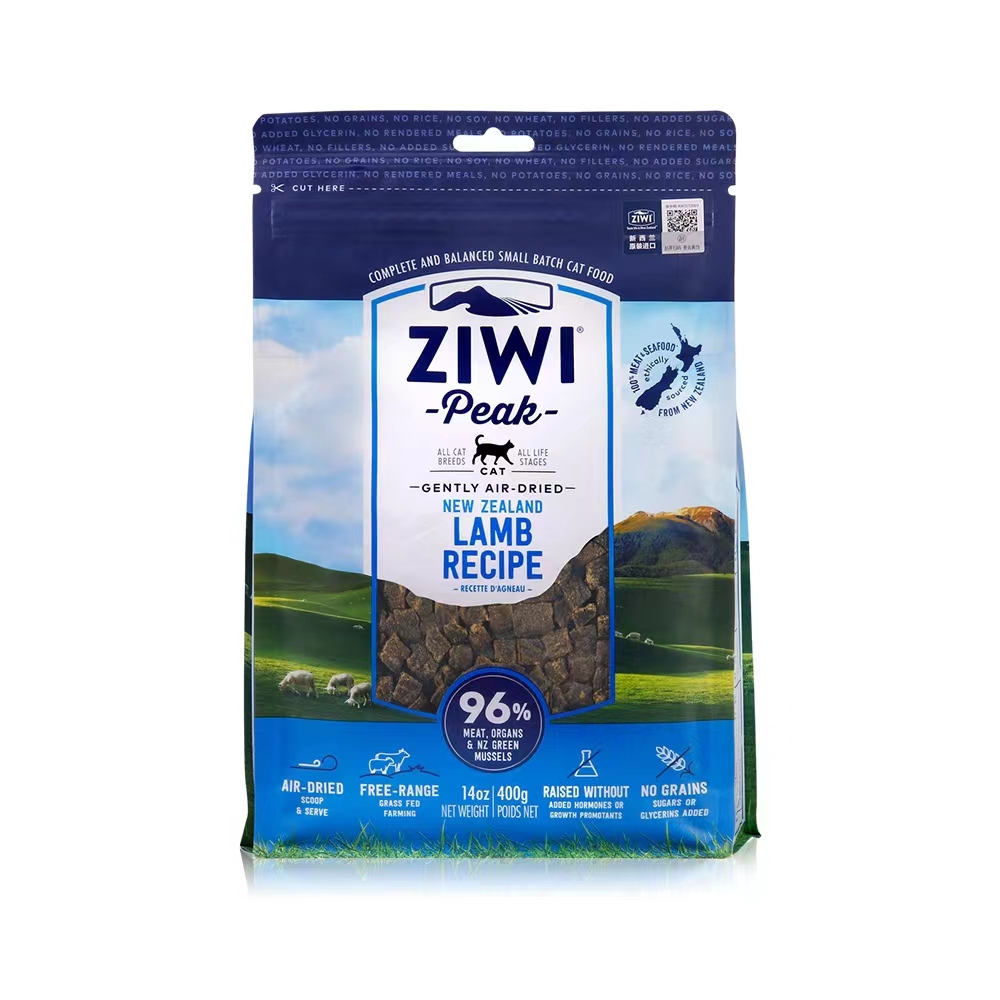ZIWI滋益巅峰-羊肉配方猫粮-羊肉-400g