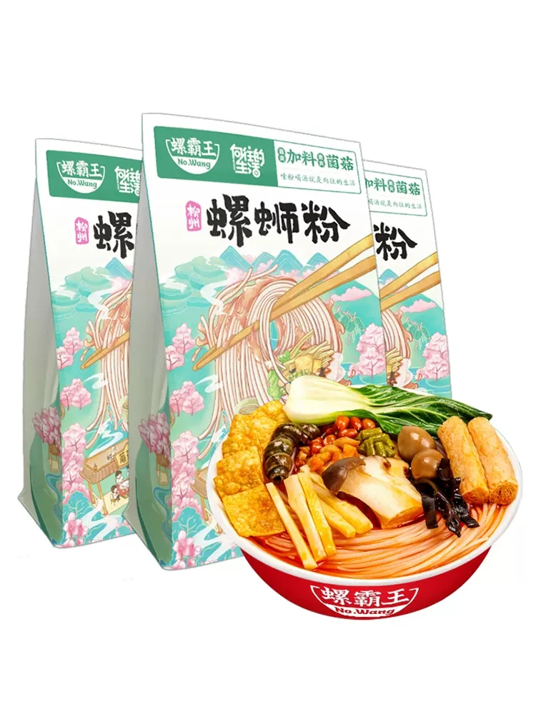 WHJK螺霸王螺蛳粉共创款400克