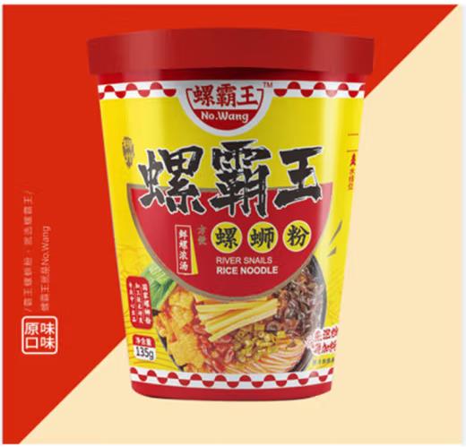 WHJK螺霸王冲泡型螺蛳粉135g*12桶