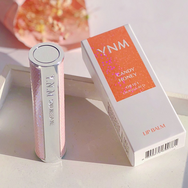 韩国YNM 甜蜜滋养润唇膏（3g）OR101#橘红色