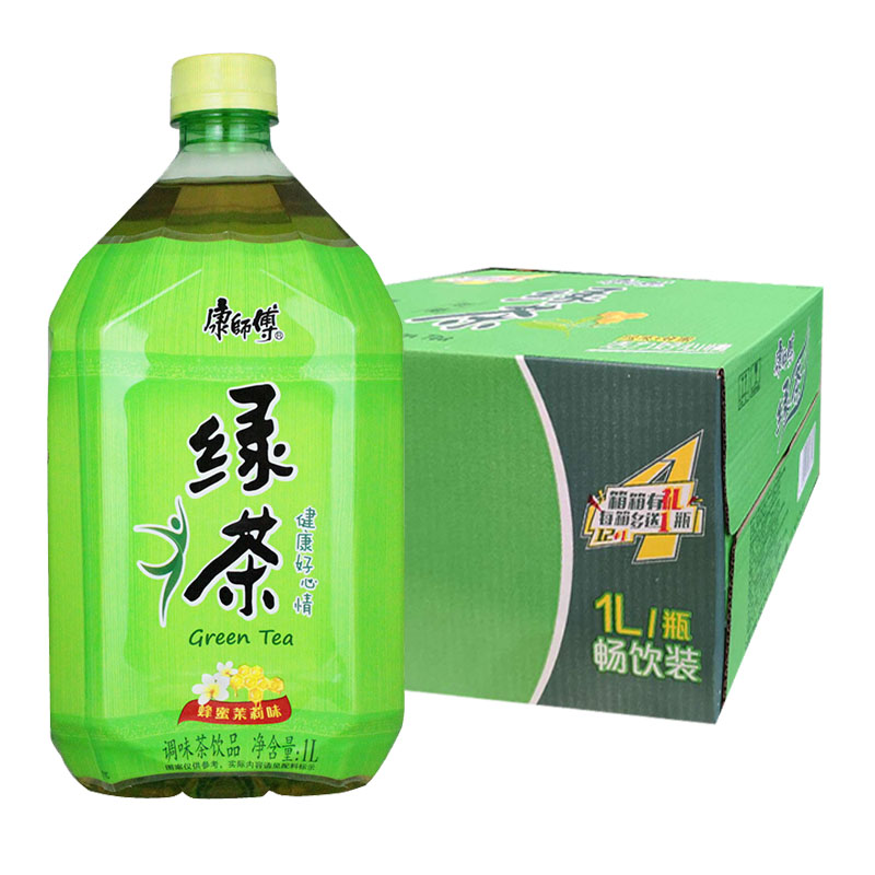 康师傅绿茶1L*（12+1）瓶