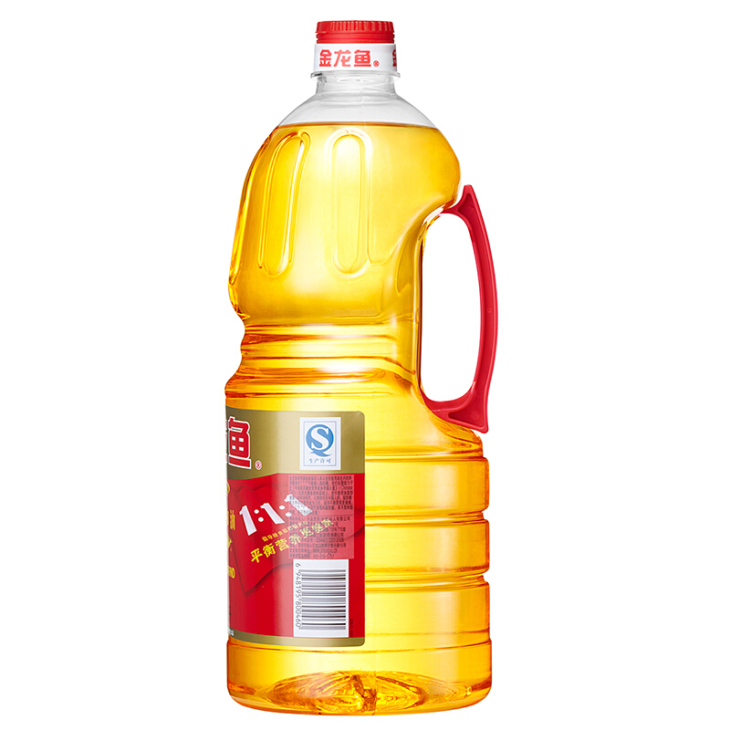 金龙鱼黄金比例食用调和油1.8L*6桶
