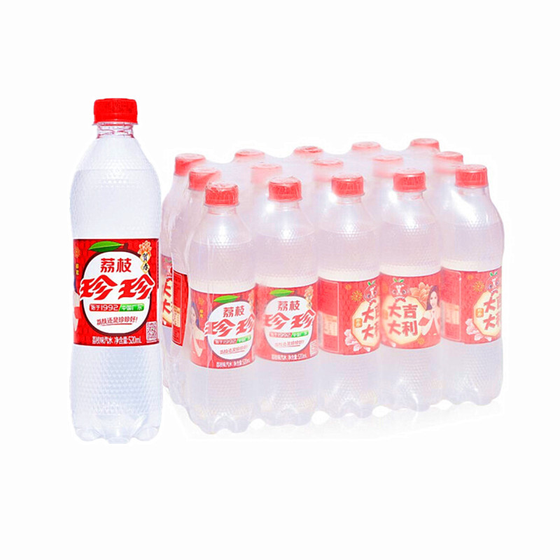 珍珍汽水荔枝味520ml*15瓶