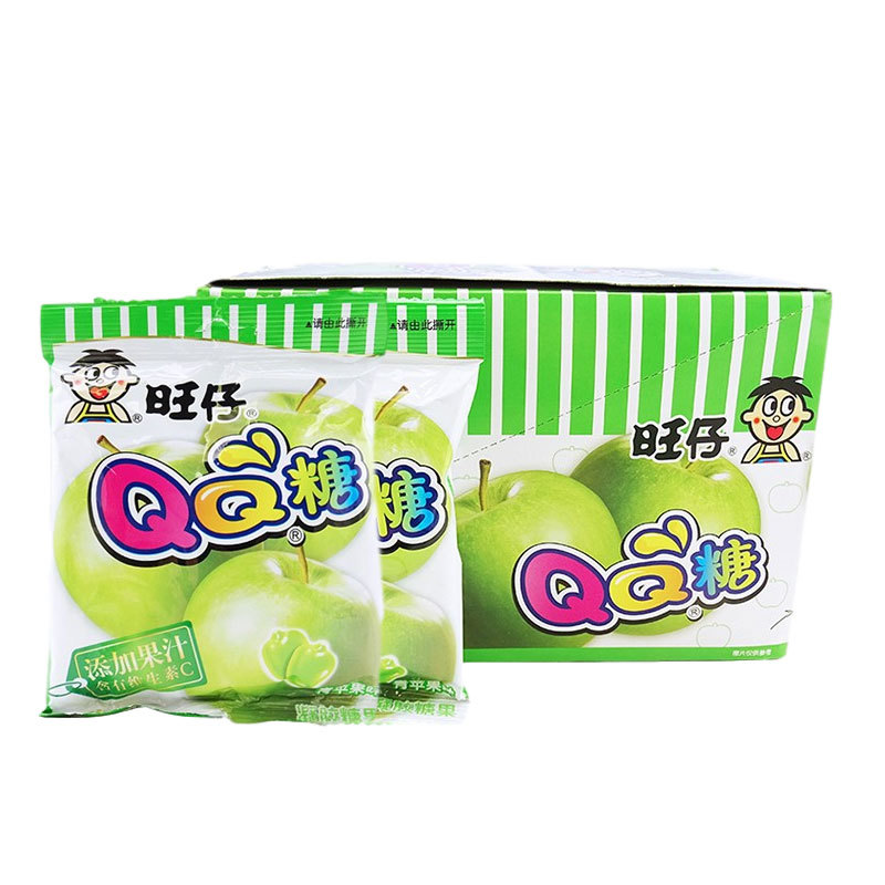 旺仔QQ糖青苹果味70g*10袋