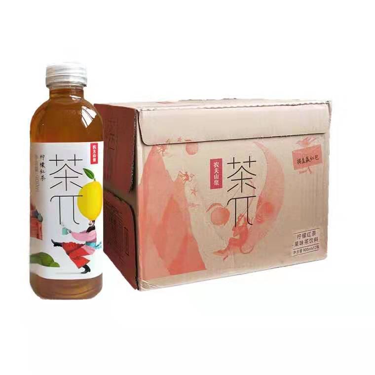 农夫山泉茶π茶派柠檬红茶900ml*12瓶
