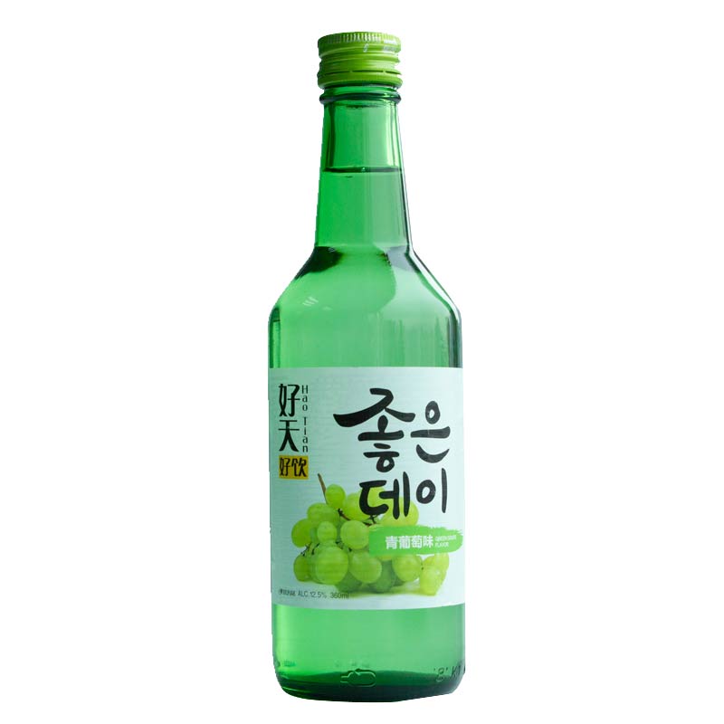 WHJK【只发北京】【6瓶起订】好天好饮配制酒青葡萄味360ml