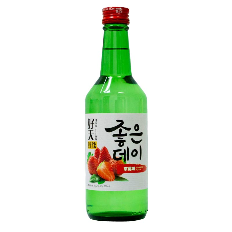 WHJK【只发北京】【6瓶起订】好天好饮配制酒草莓味360ml