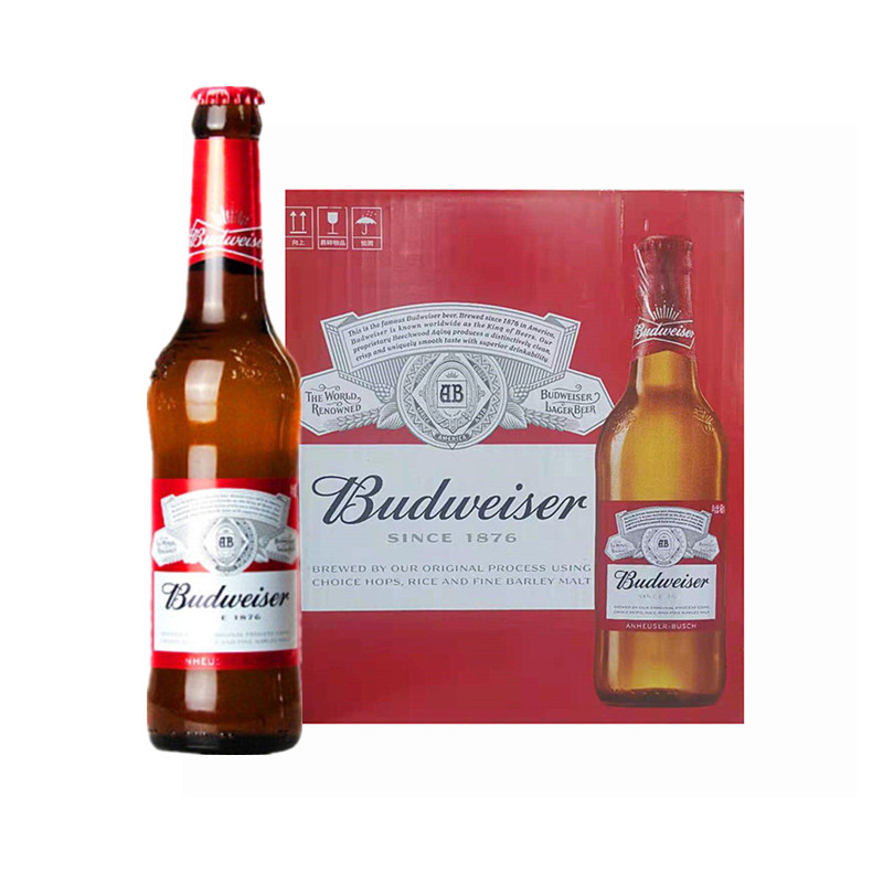 【只送济南】百威啤酒460ml*6瓶