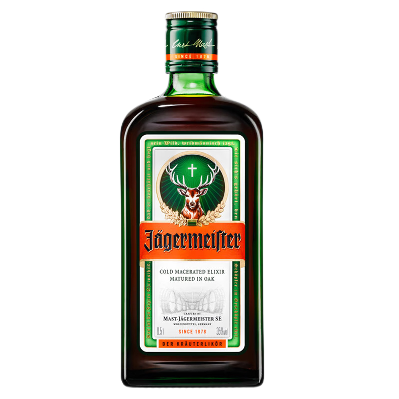 WHJK野格（Jagermeister）利口酒/力娇酒500ML 德国进口洋酒
