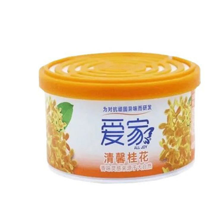 【中包】 爱家固体空气清新剂去异味除臭简香桂花 70g/盒*30