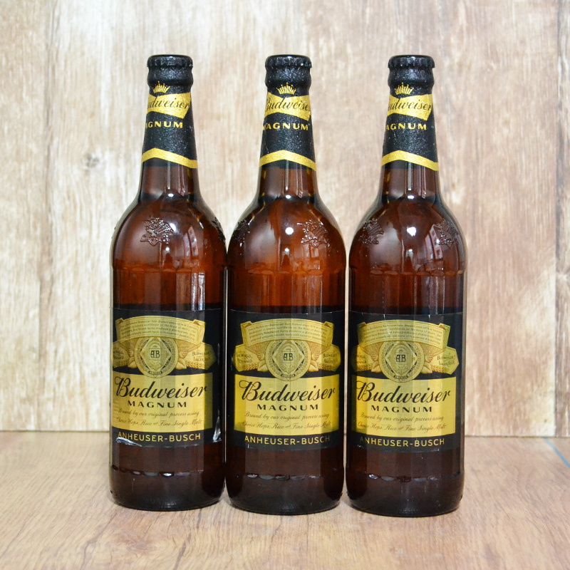 百威黑金啤酒600ml*12瓶