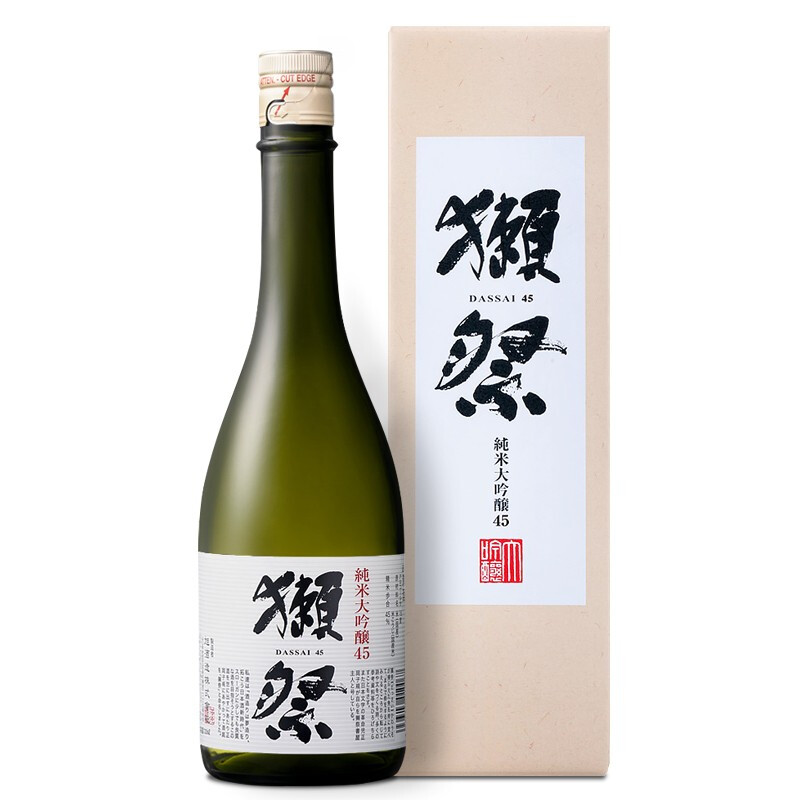 獭祭 日本原装进口 纯米大吟酿清酒 45 720ml 礼盒装