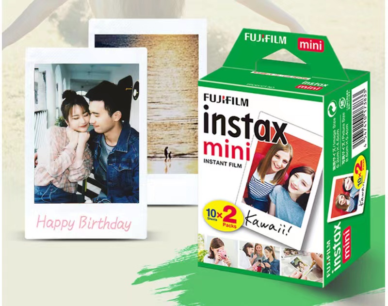 富士拍立得相纸相机mini11/40/9/7S/25/70/90/7C白边相纸包邮