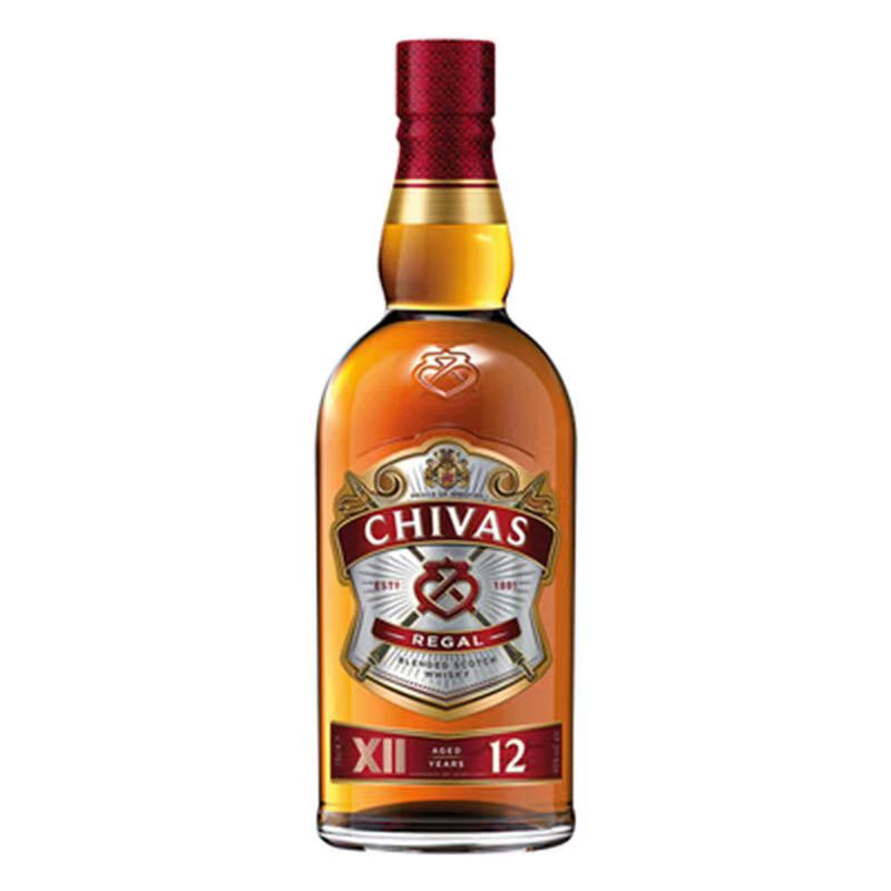 芝华士12年苏格兰威士忌 Chivas 700ml行货无盒进口洋酒烈酒